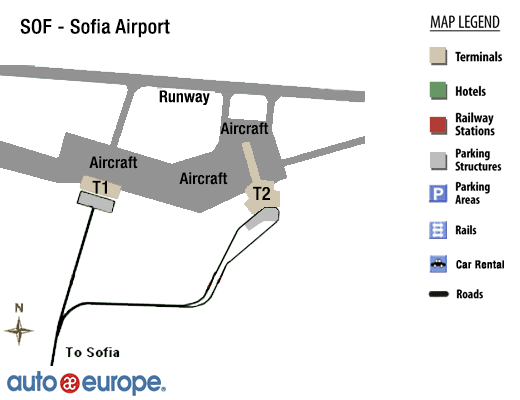 Location de voiture à l'aéroport de Sofia | Auto Europe
